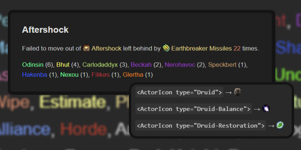 Report Components: Enhanced Markdown | Archon (WoW - Dragonflight) Report Components: Enhanced Markdown | Archon (WoW - Dragonflight)